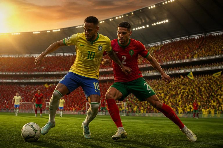 WM 2026 ⚽️: So schlägt Brasilien 🇧🇷 Marokko 🇲🇦!